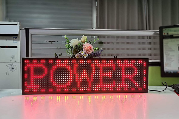 Single-color LED Display | Red, Green, Blue, White and more!